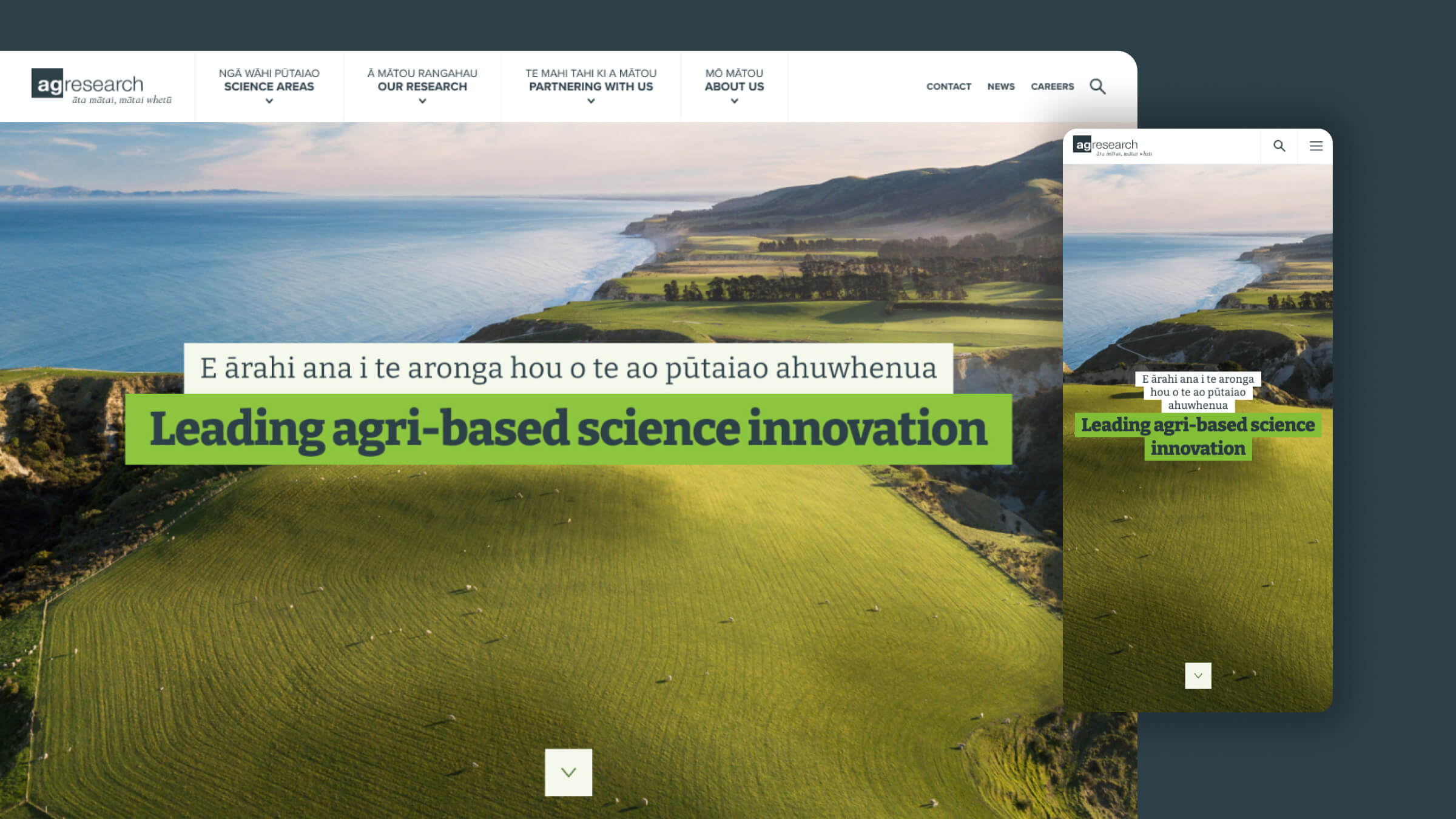 AgResearch — Website | DNA
